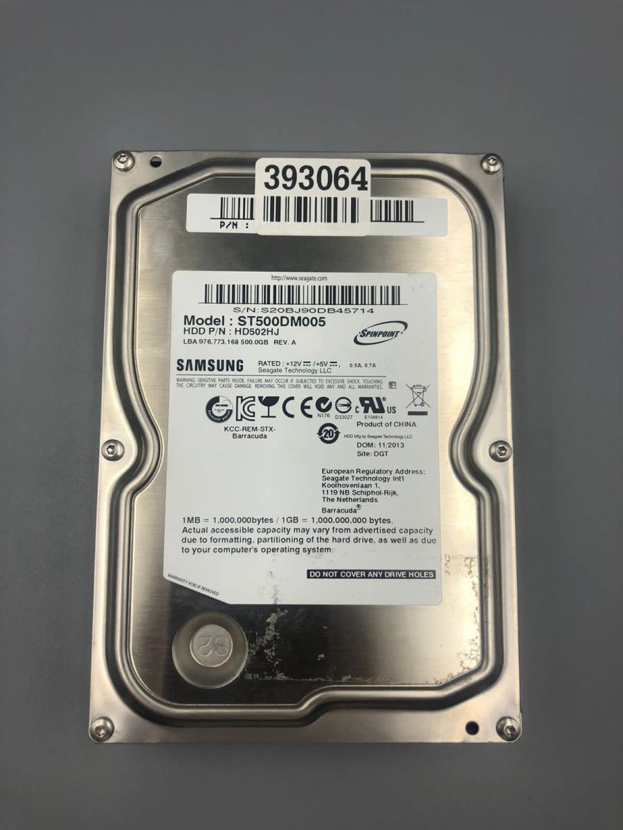 Жесткий диск 3.5 HDD SATA 500Gb Samsung купить в Красноярске. Цена на ...